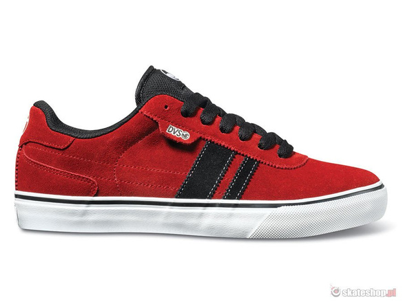 Buty DVS Milan 2 CT '14 (red suede) czerwone | skateshop.pl