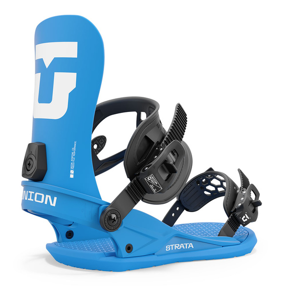 UNION Strata (blue) 2024 snowboard bindings blue | Snowboard ...