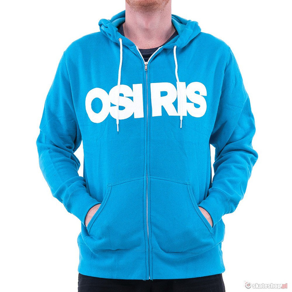 OSIRIS NYC (turquoise) hoodie turquoise | Clothing \ Street \ Hoodies ...