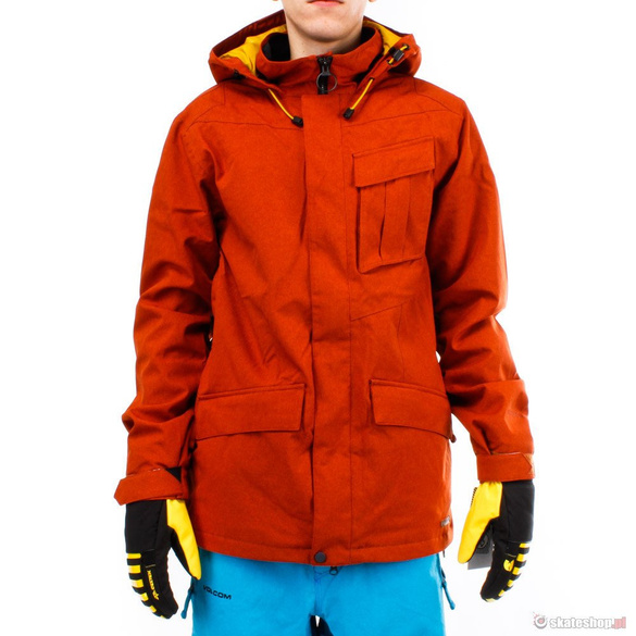 Volcom Mails (rust) snowboard jacket rust | CLOTHING \ SNOW \ Snowboard ...