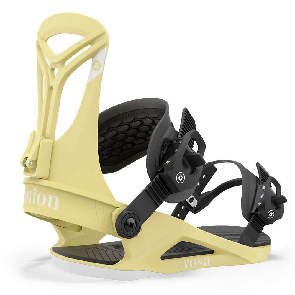 UNION Rosa WMN (yellow) 2024 snowboard bindings yellow | Snowboard ...
