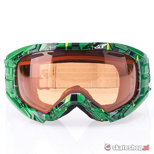 ARNETTE Mercenary (kelly green plaid/persimmon) snow goggles kelly ...
